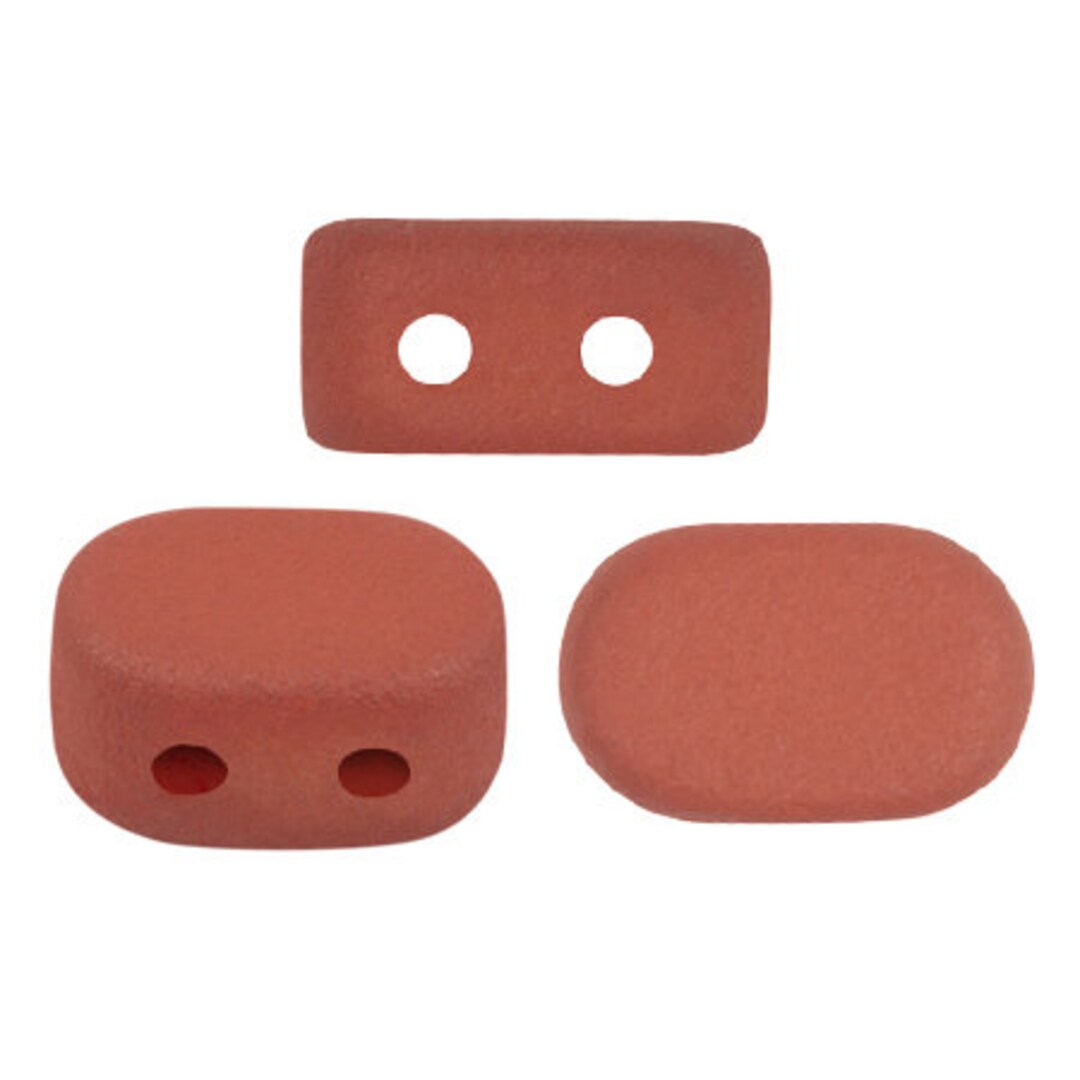 Lipsi Par Puca Bead, La Divine Terracotta Matte, 5 Grams, 7 X 4 Mm ...