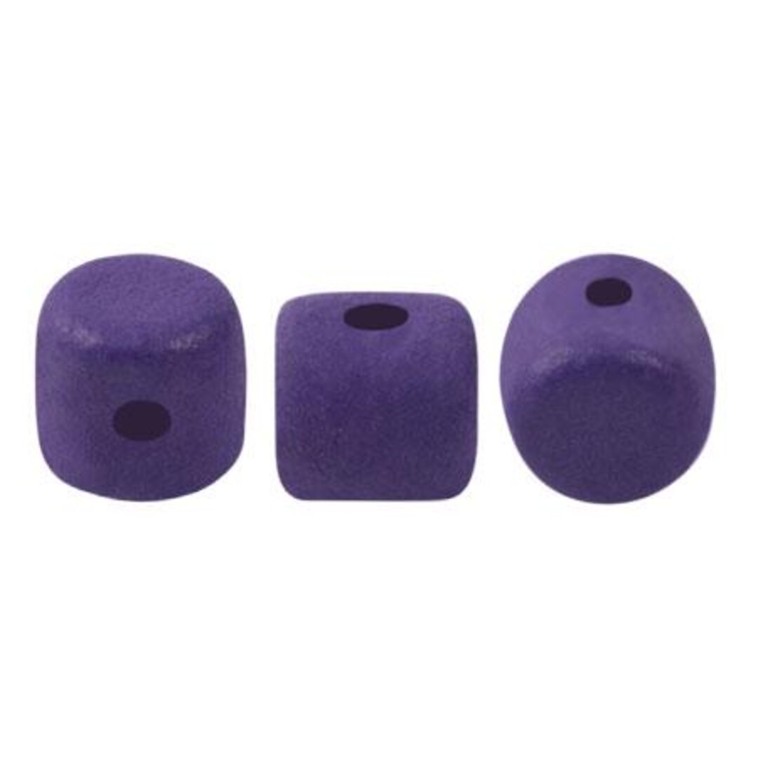 Minos Par Puca Bead, Dark Violet Light Matte, 5 Grams, 2.5 X 3 Mm ...