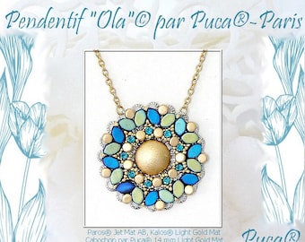 Free Basile Necklace Pattern by Par Puca Paris, Free With Bead Purchase ...