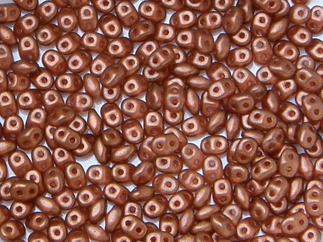 Superduo, Halo Tangerine, 2 Hole Beads, 29252, 2.5mmx5mm, 9 Grams - Etsy