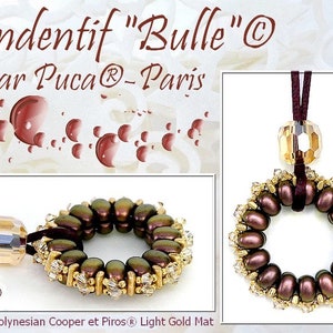 Samos® Par Puca® Bead, La Divine Translucent Rose Matte, 2-hole, 25 ...