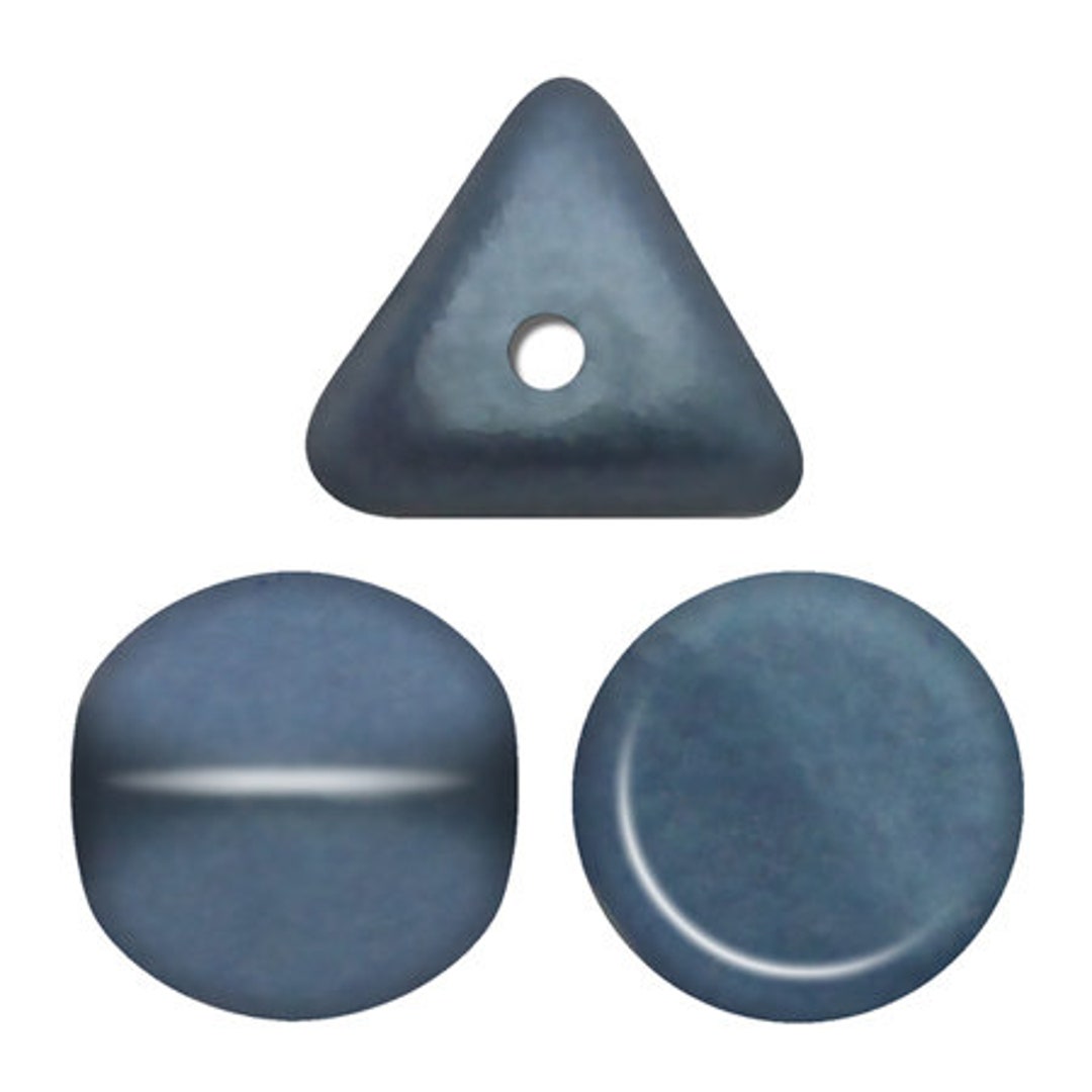 Ilos Par Puca Bead, Metallic Matte Blue, 10 Grams, 5x5 Mm, Czech Bead ...