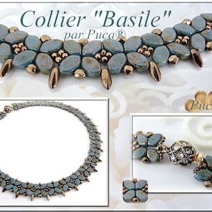 Free! Basile Necklace Pattern by Par Puca- Paris, Free With Bead ...