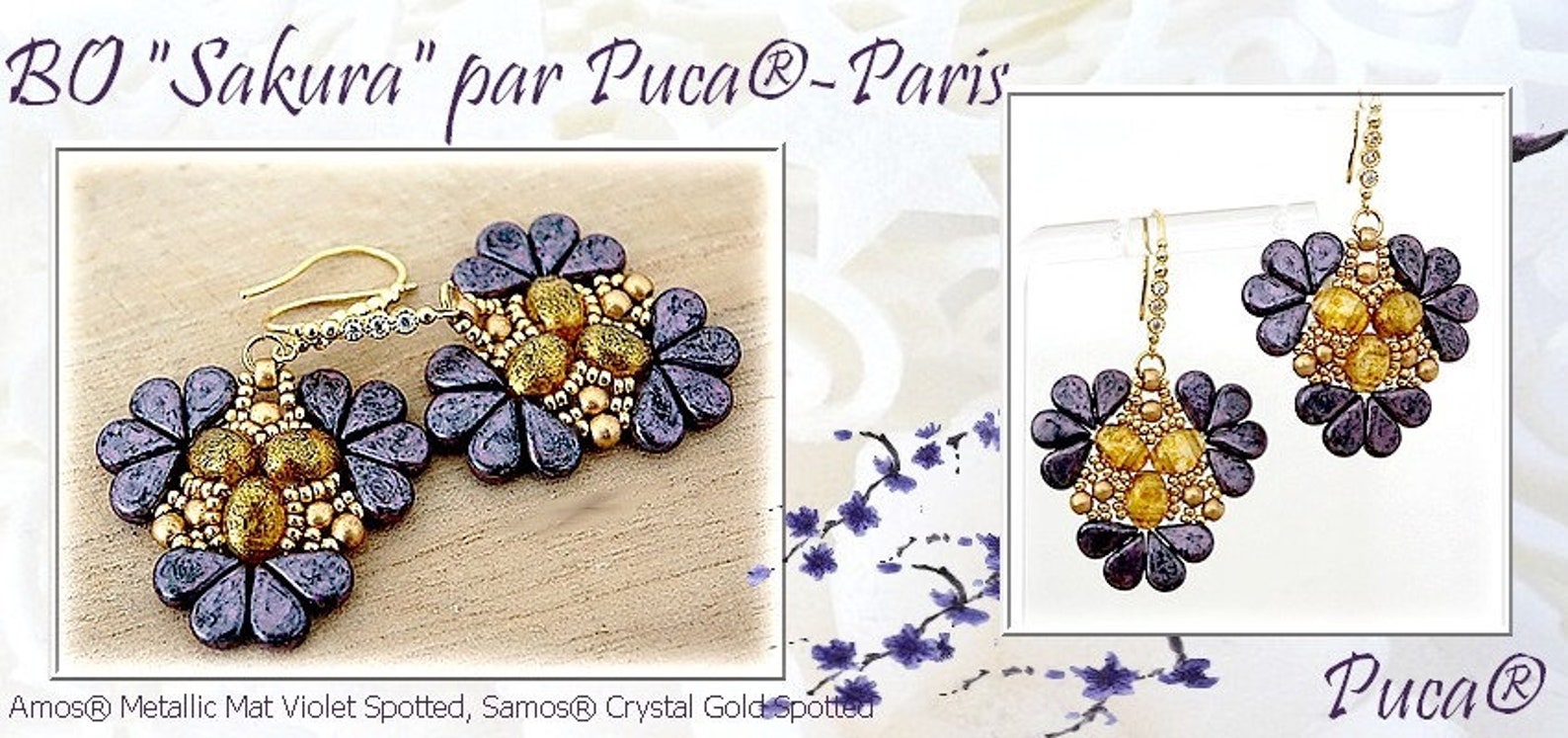 Samos® Par Puca® Bead Full Capri Gold 2-hole 25 Count 7 X - Etsy