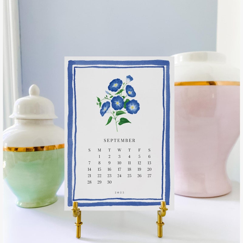 Flower Calendar - Etsy