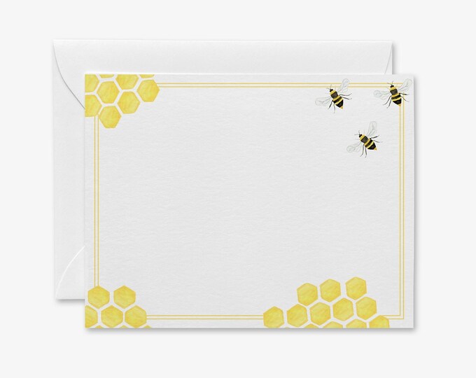 Bumble Bee Note Card Set, Bee Gifts, Beekeeper Gift, Bee Keeper Gift ...