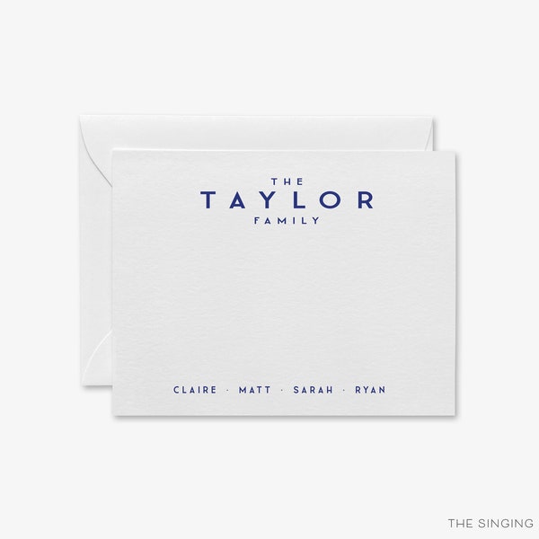 Family Note Cards - Etsy