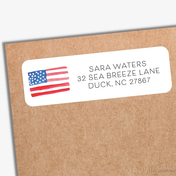 Flag Labels - Etsy