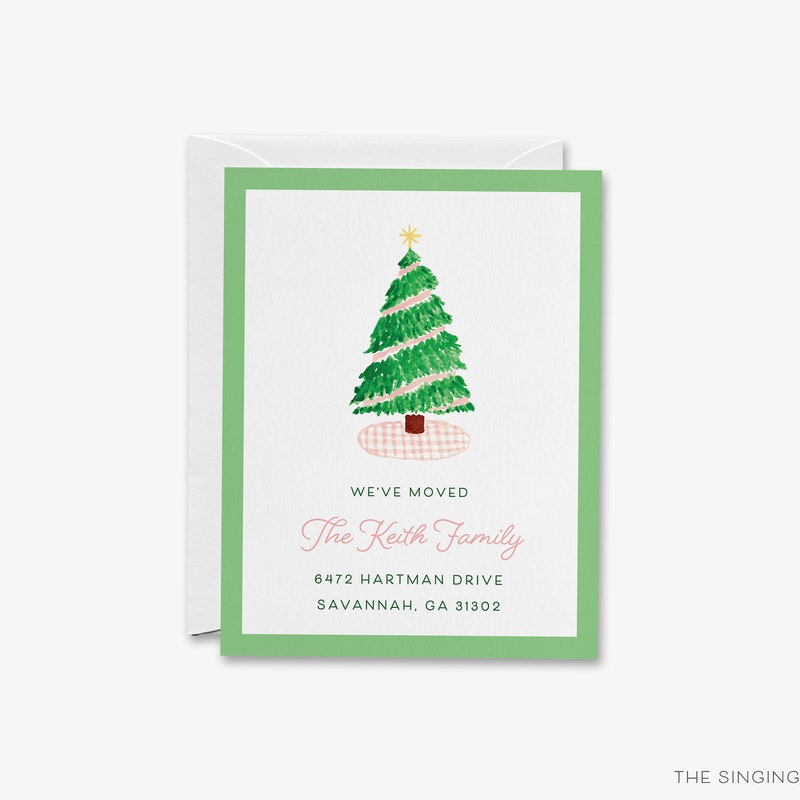 New Address Card - Etsy