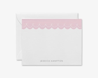 Preppy Note Cards | Etsy