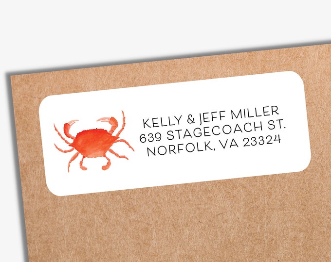 Set of 30 Address Labels Weatherproof Labels Return Address Stickers ...