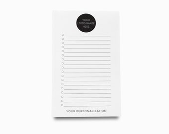 Custom Logo Notepad - Etsy