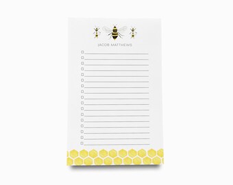 Bumble Bee Notepad | Etsy