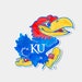 Jayhawk Vinyl Sticker | Officially Licensed | Watercolor Kansas Decal ...