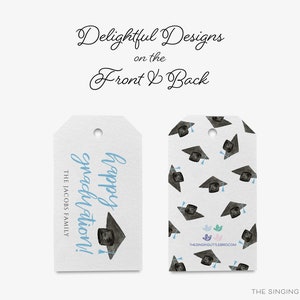 Personalized Happy Graduation Gift Tags | Graduation Gift Tag ...