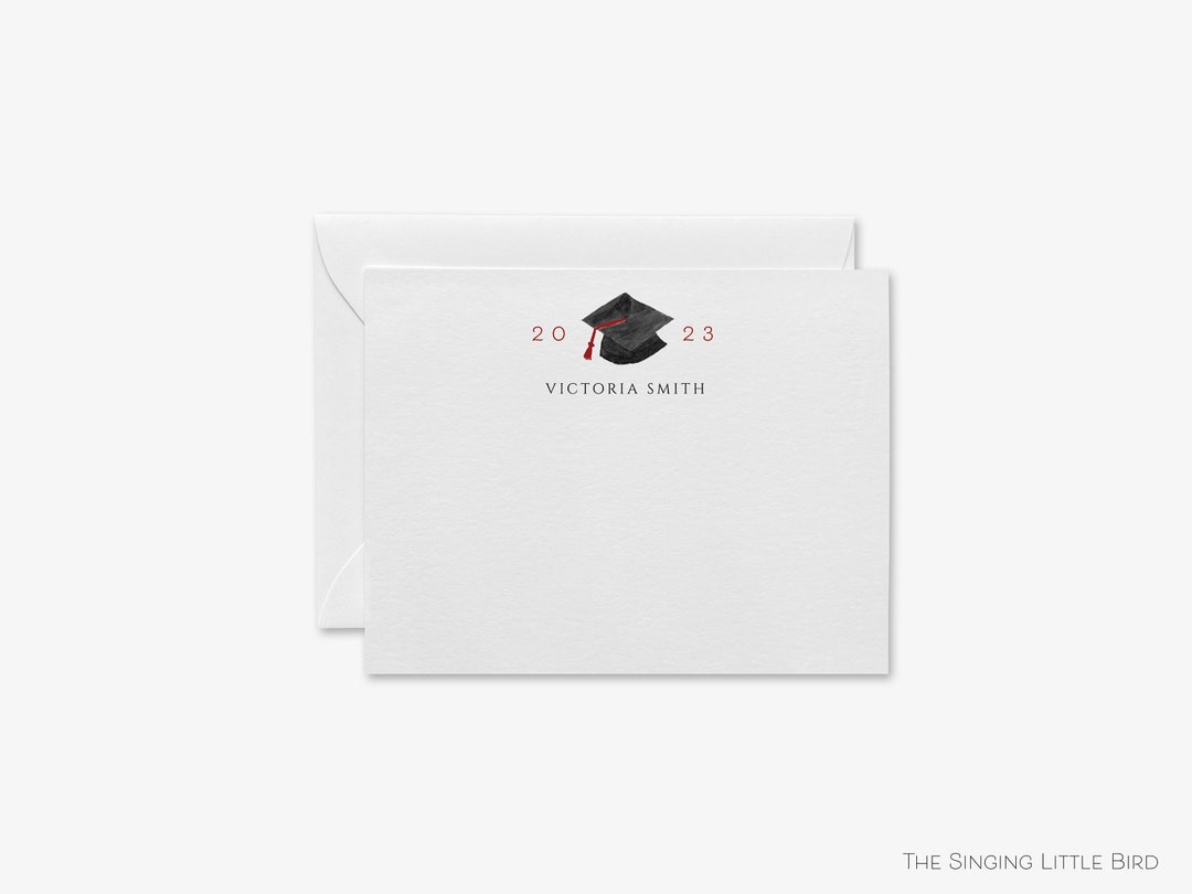Personalized Graduation Thank You Notes Stationery - Etsy