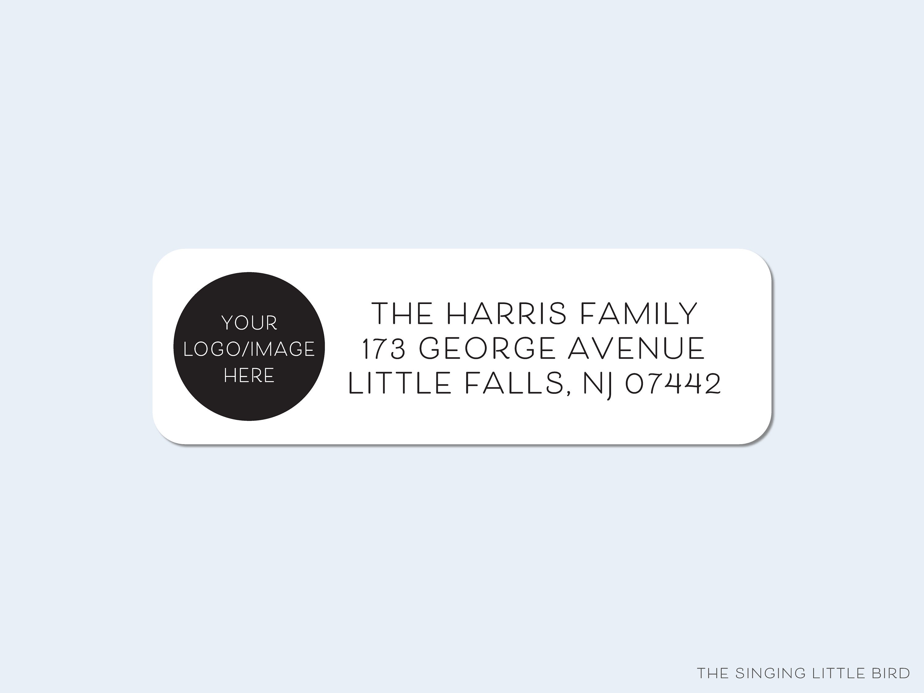 Custom Design Return Address Labels PRINTED White Matte - Etsy