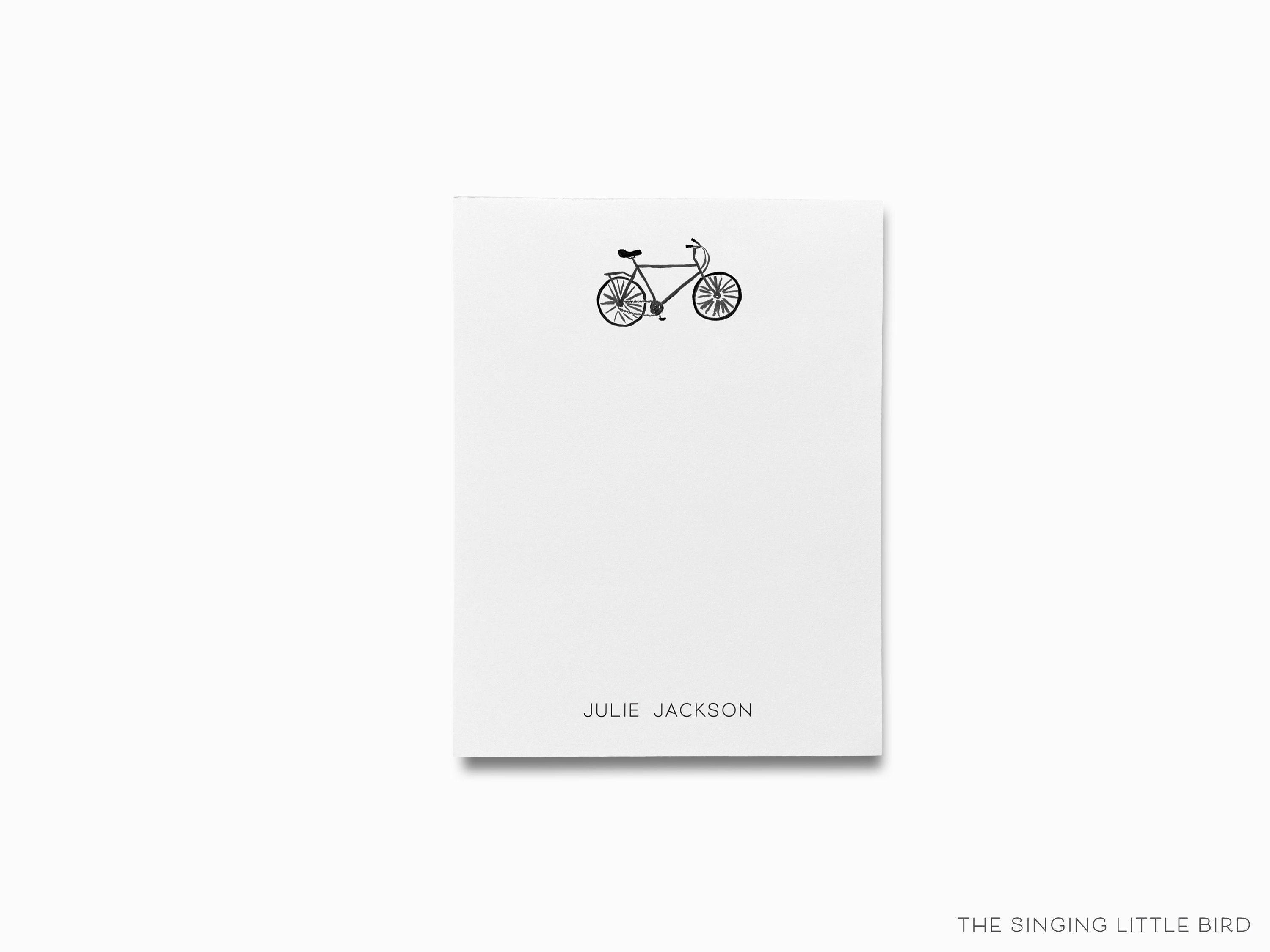 Personalized Bicycle Notepad | to Do List, Cyclist Gift - Etsy