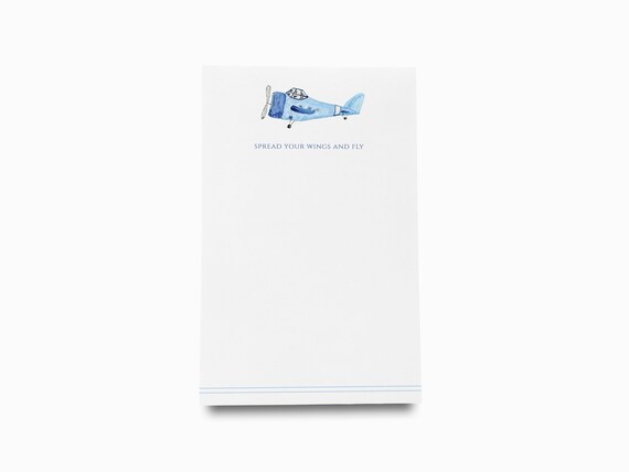 Vintage Airplane Notepad Pilot Notepad Set Little Boy to - Etsy
