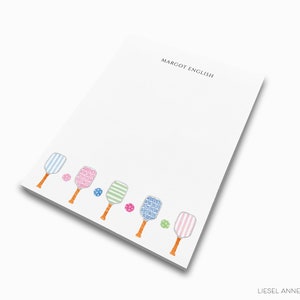 Personalized Pickleball Notepad Pickleball Lover Notepad Set Sport Gift ...