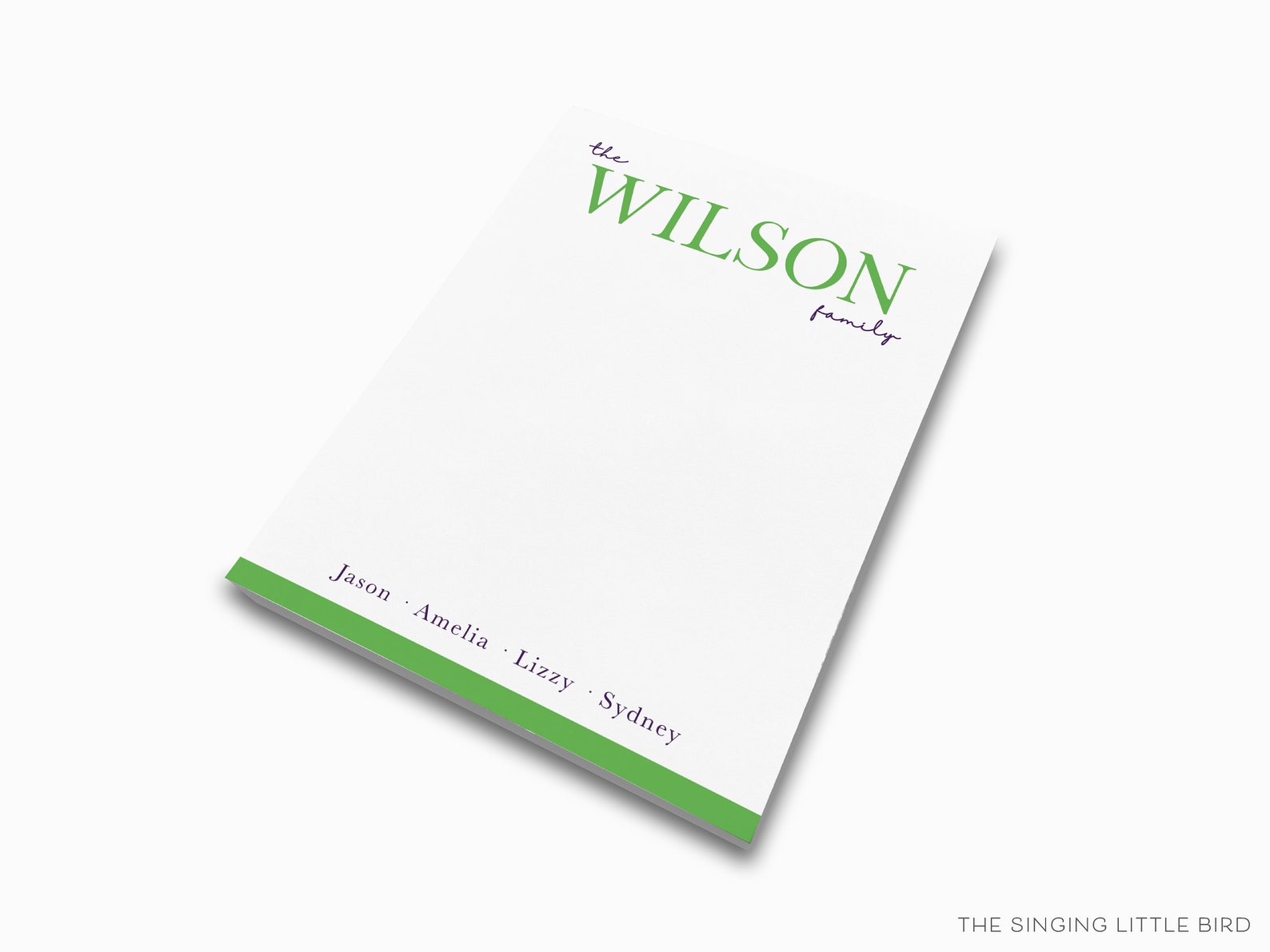 Personalized Family Notepad | Family Notepad Set | Custom to Do List ...