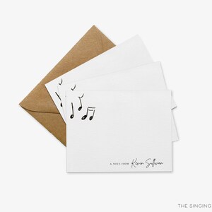Music Personalized Stationery | Music Teacher Gift | Music Lovers ...