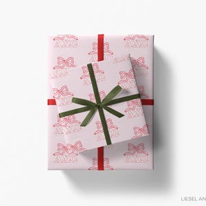 Alpha Chi Omega Pink Bow Gift Wrap | Officially Licensed | A Chi-o ...
