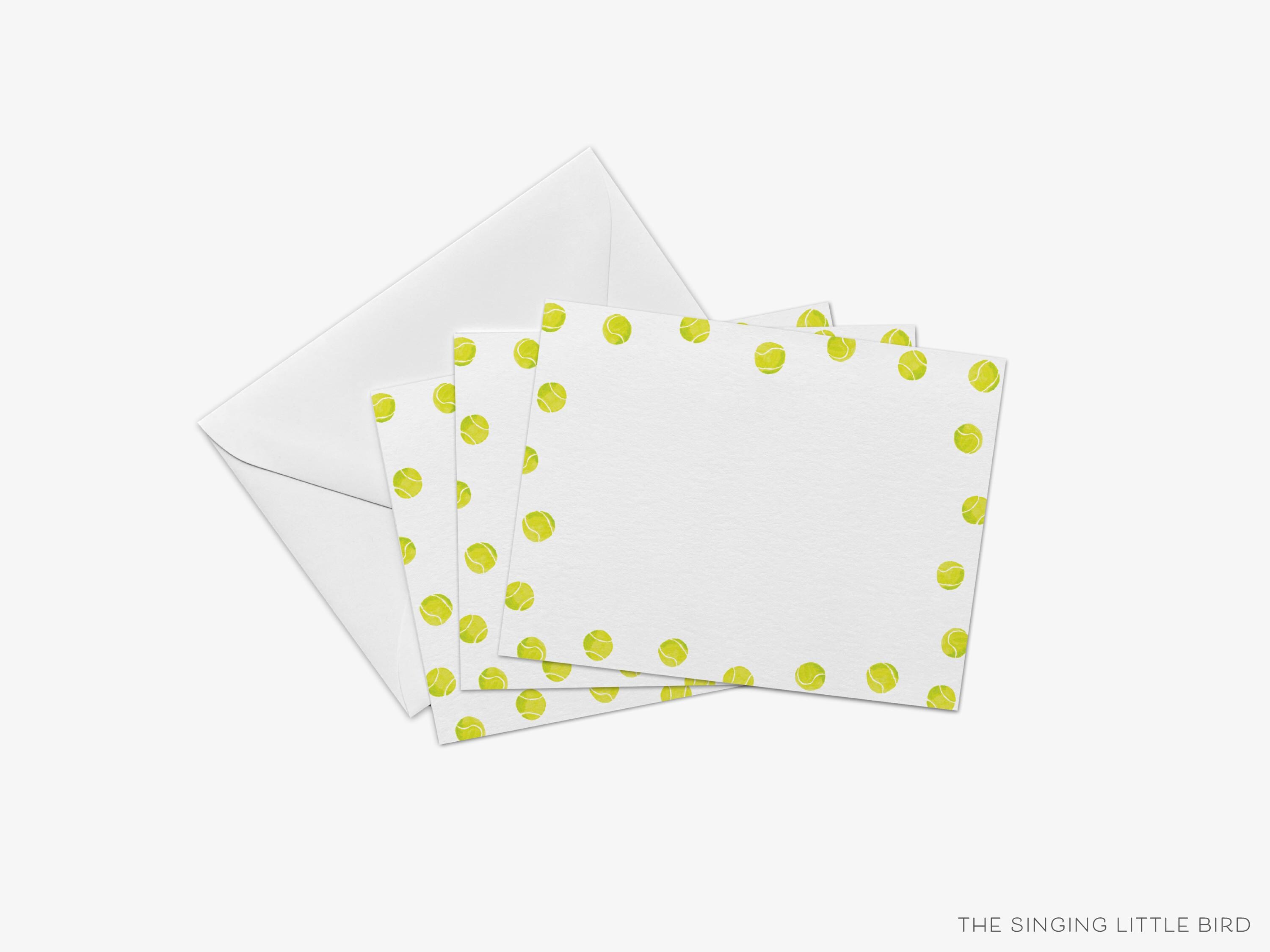 Tennis Personalized Stationery | Tennis Lover Thank You | Tennis Balls ...