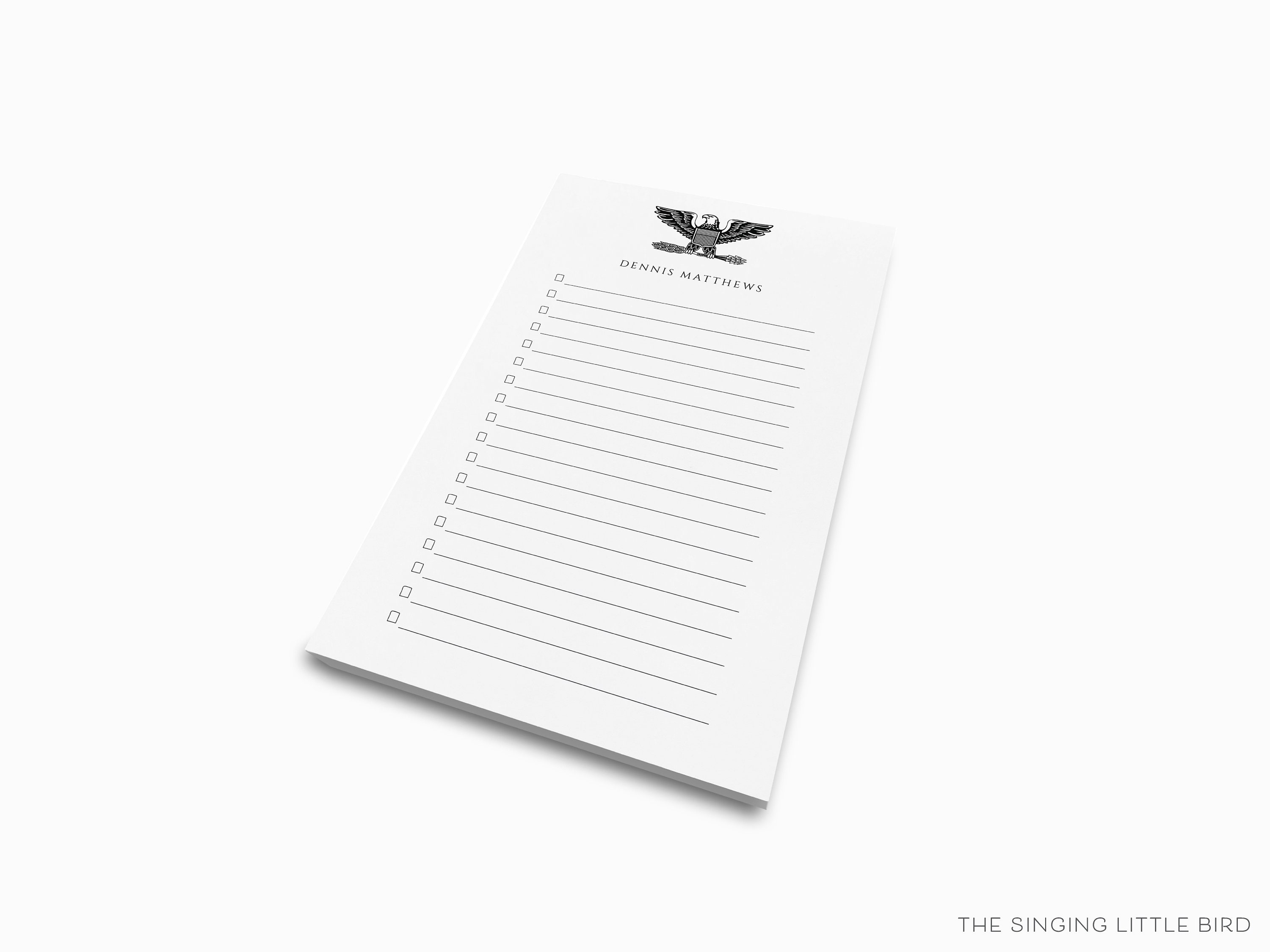 Captain Colonel Personalized Notepad Military Pad Armed - Etsy