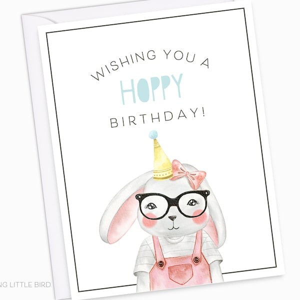 Bunny Pun Card - Etsy