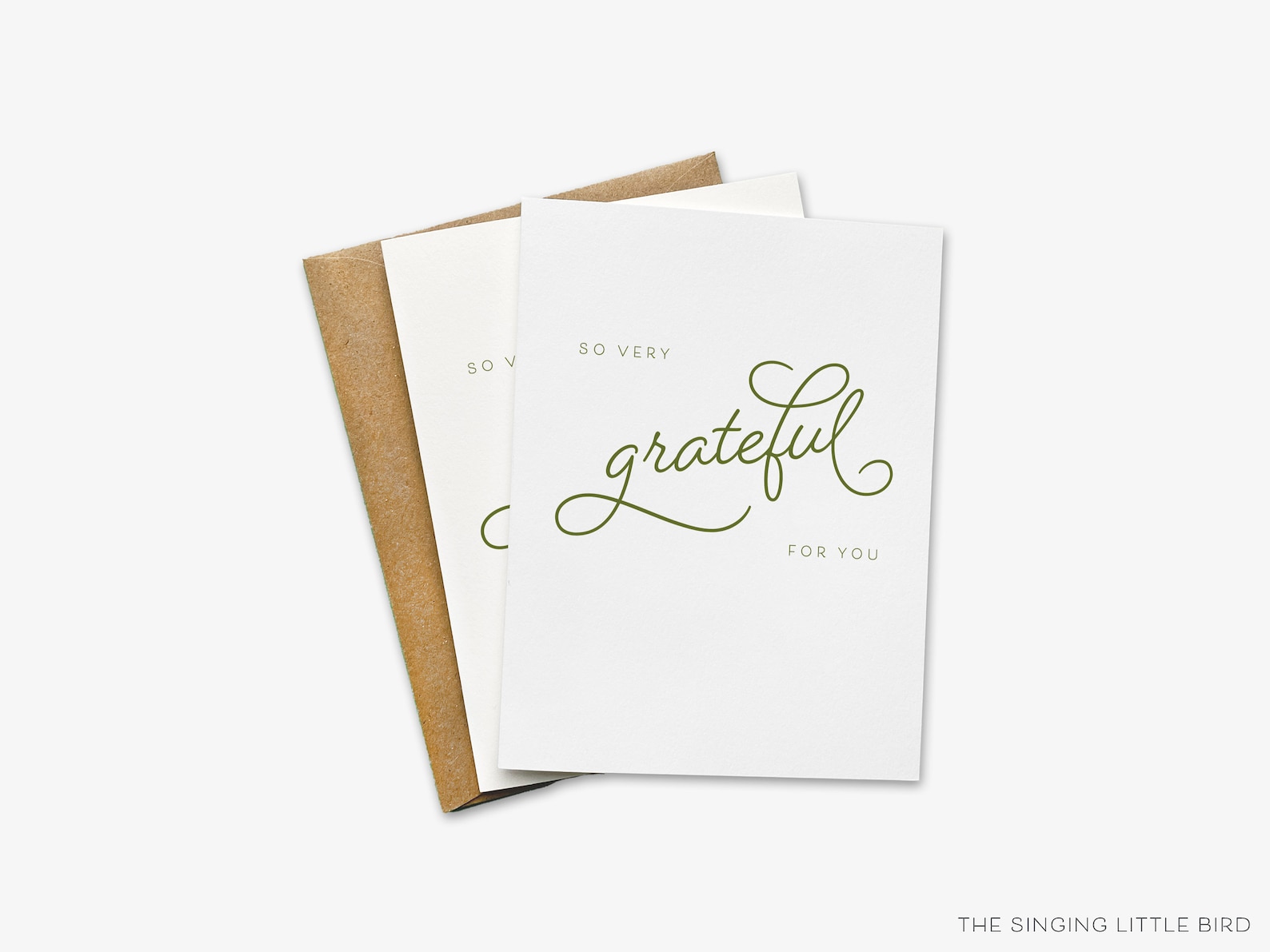 Grateful for You Card Thank You Card Thankful for You Card | Etsy