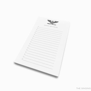 Captain Colonel Personalized Notepad | Military Pad | Armed Forces ...