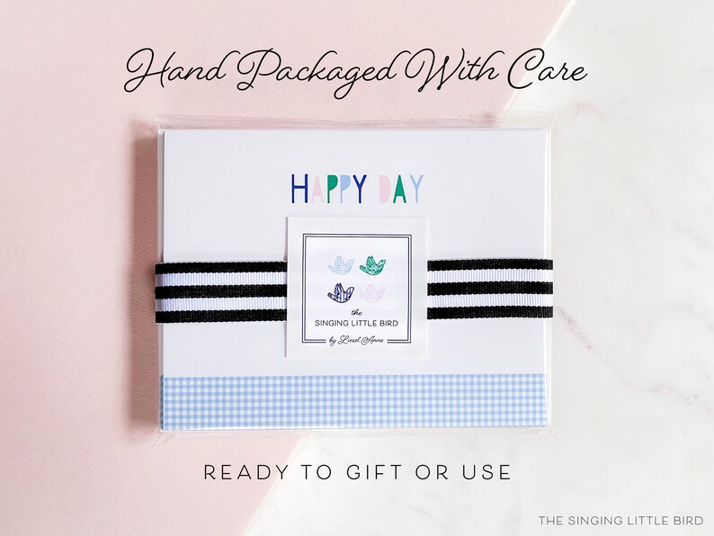 Palm Tree Flat Notecards set of 8 Palm Tree Notes - Etsy