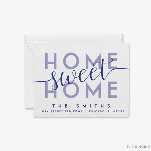 Personalized Change of Address Announcement Cards With - Etsy