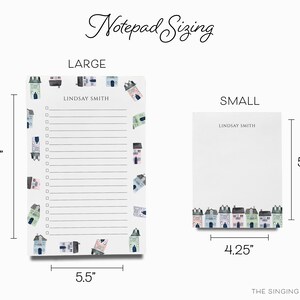 Personalized Realtor Notepad Notepad Set to Do List Real Estate Notepad ...