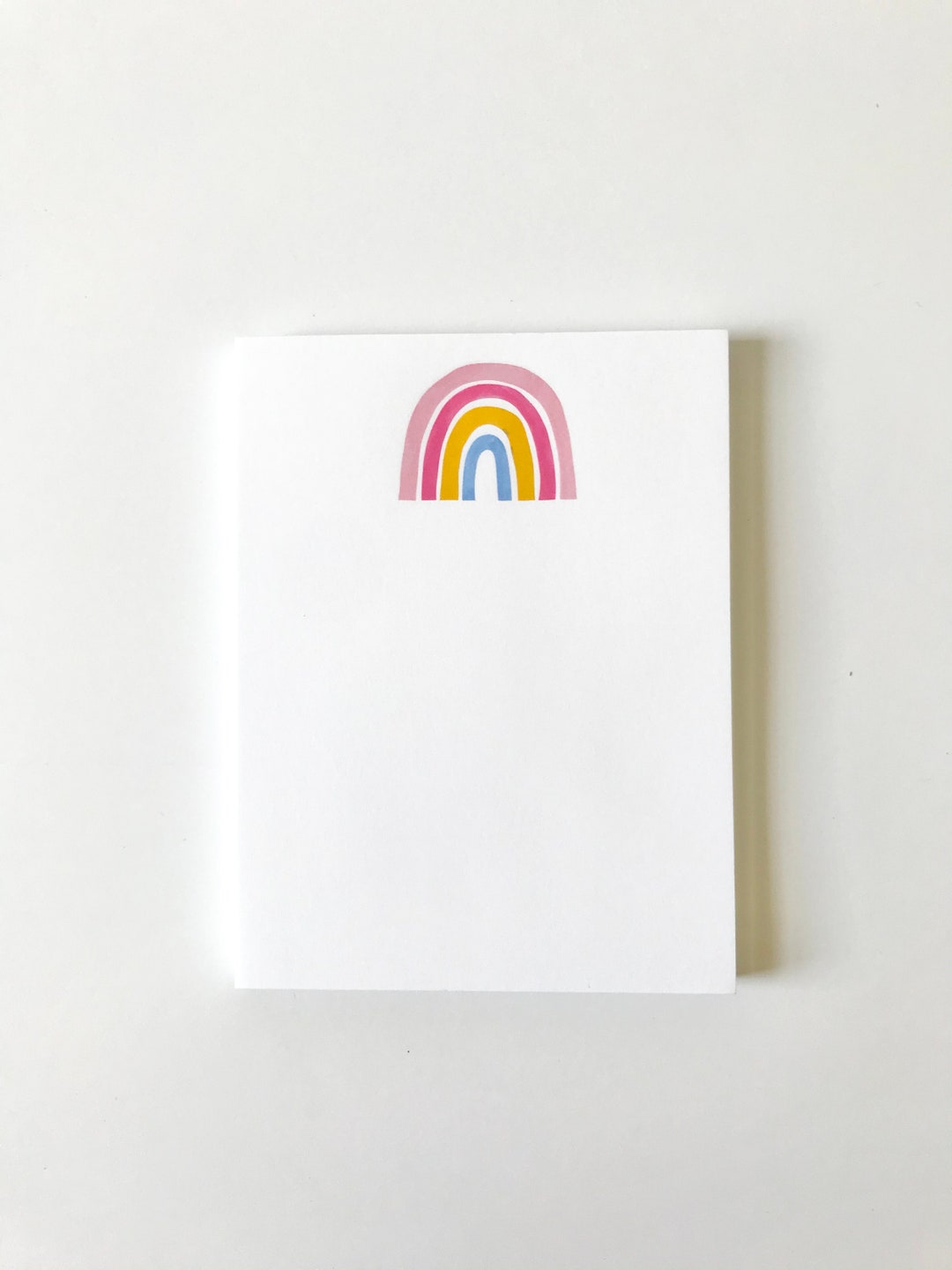 Rainbow Notepad | Colorful Rainbow Notepad | Rainbow to Do List | Kids ...