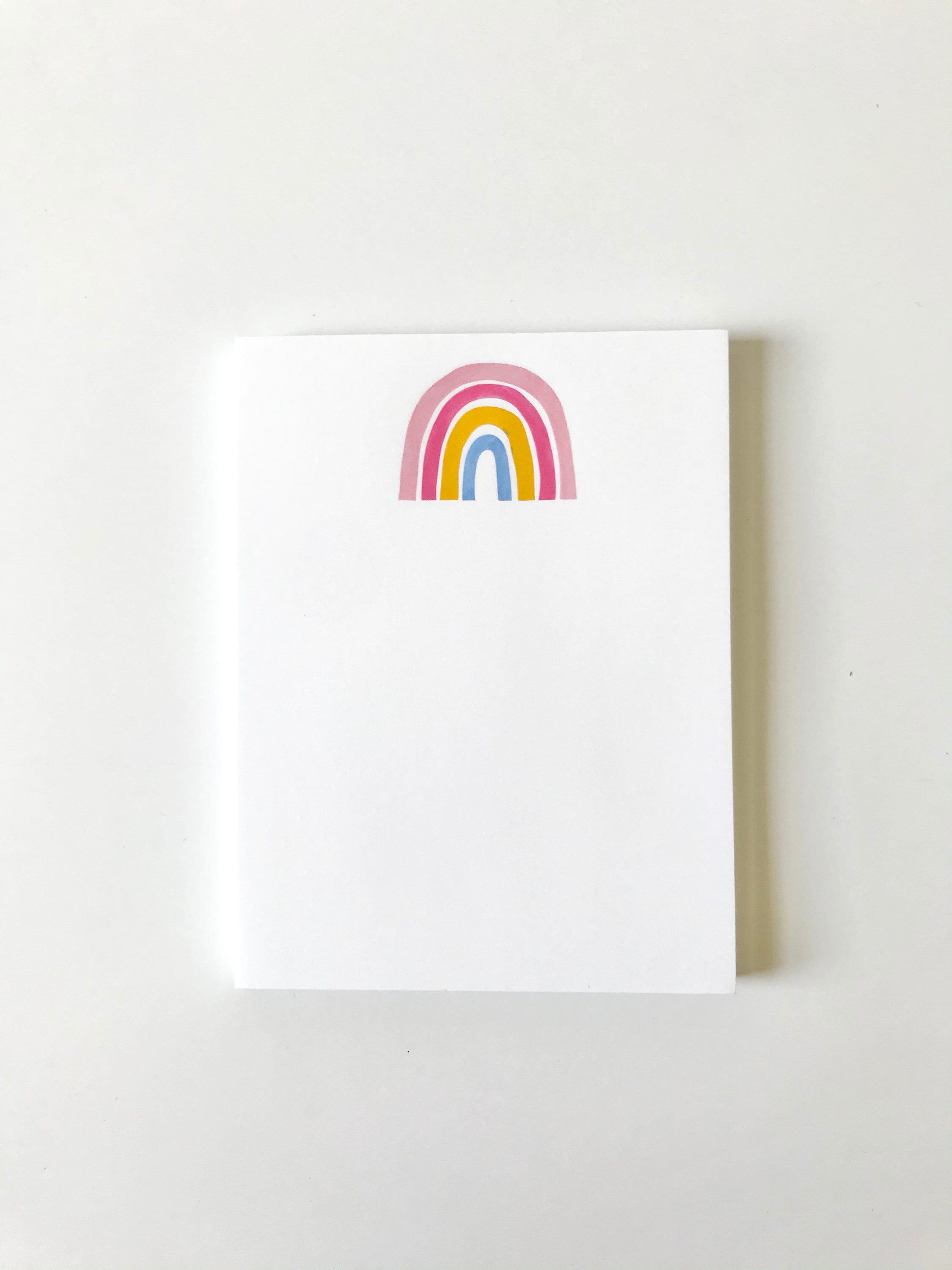 Rainbow Notepad Colorful Rainbow Notepad Rainbow to Do - Etsy