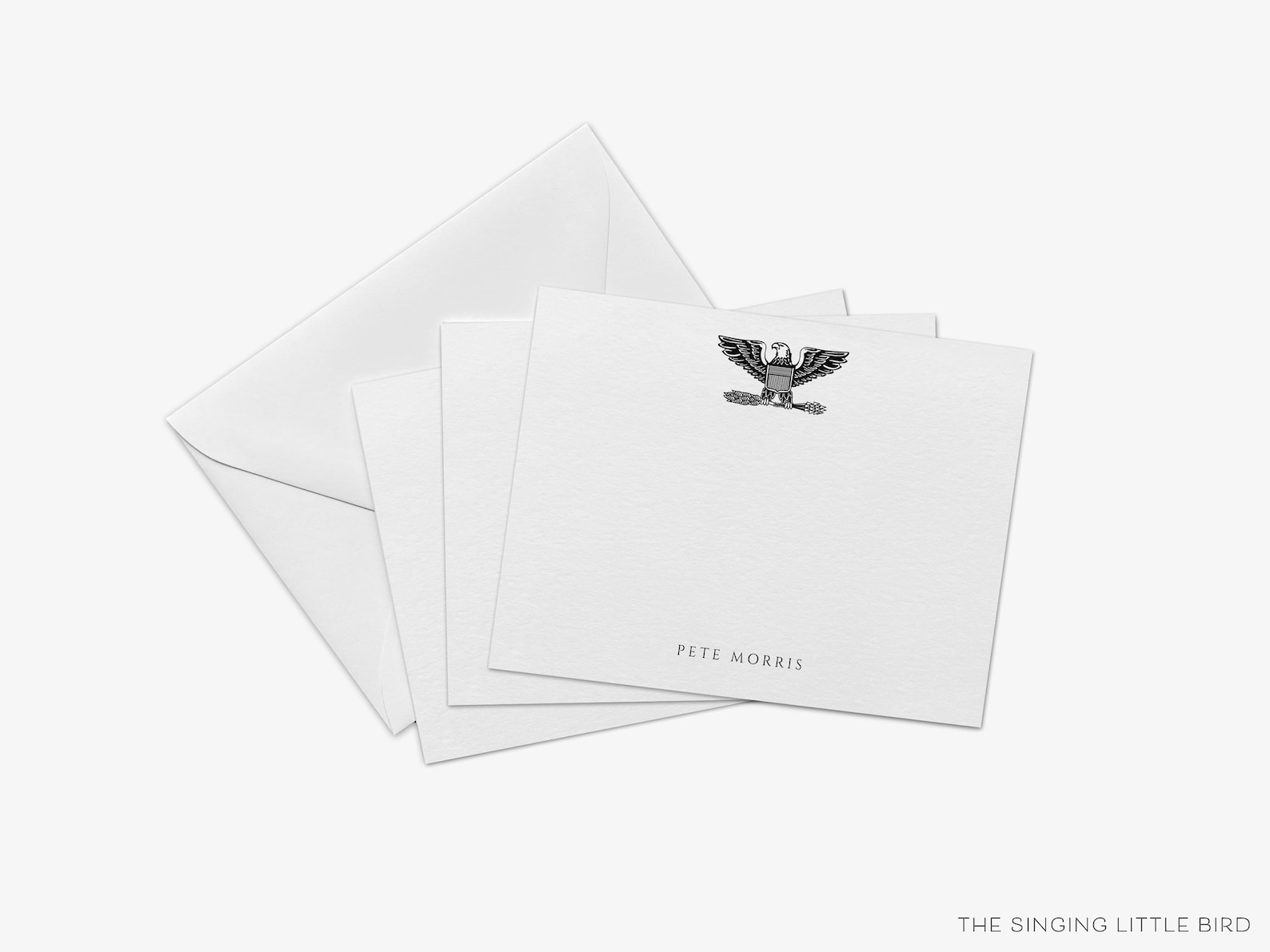 Captain Colonel Personalized Note Card Set | Captain Note Cards ...