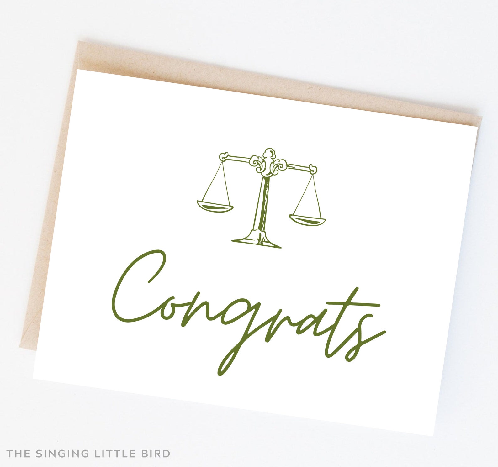 Congrats Lawyer Card / Lawyer Promotion Card / Law School | Etsy