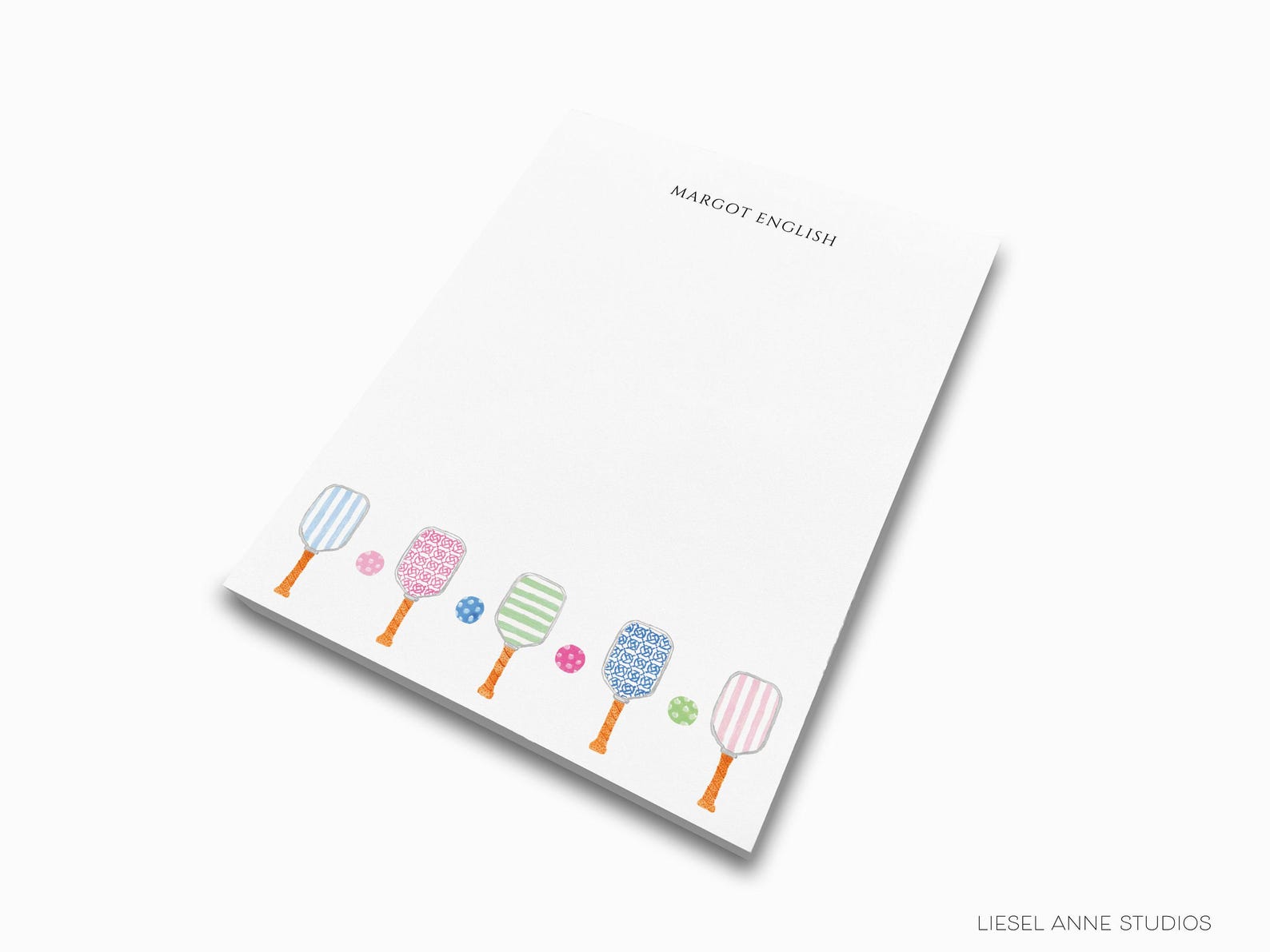 Personalized Pickleball Notepad | Pickleball Lover Notepad Set | Sport ...