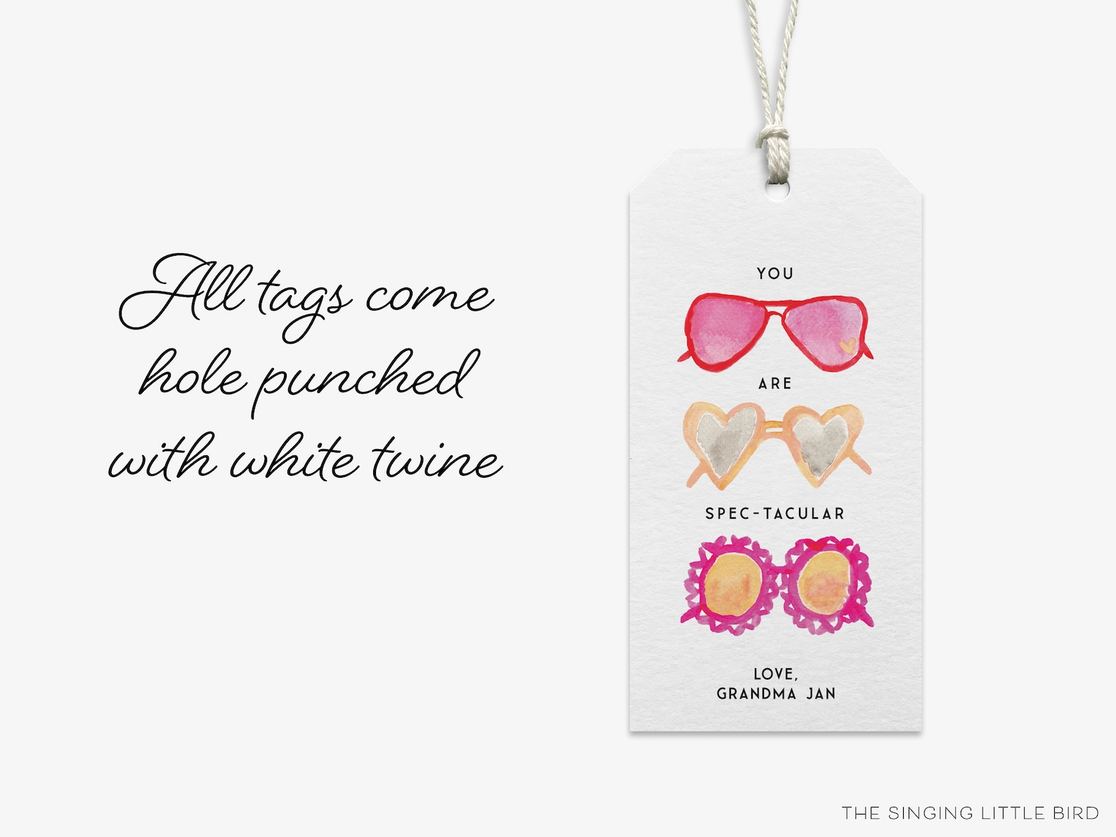 Heart Sunglasses Tags Summer Party Favor Tag Sunglasses - Etsy