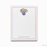 4 X 4 Inch Shabby Chic Floral Border Notepads, 8 Floral Borders ...