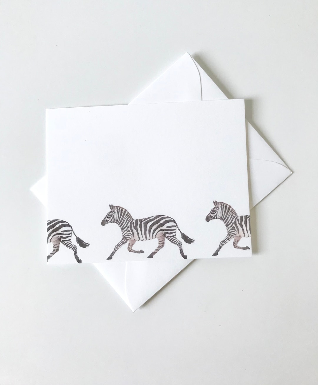 Zebra Stationery Set | Zebra Notecards | Zebra Lover Gift | Safari ...