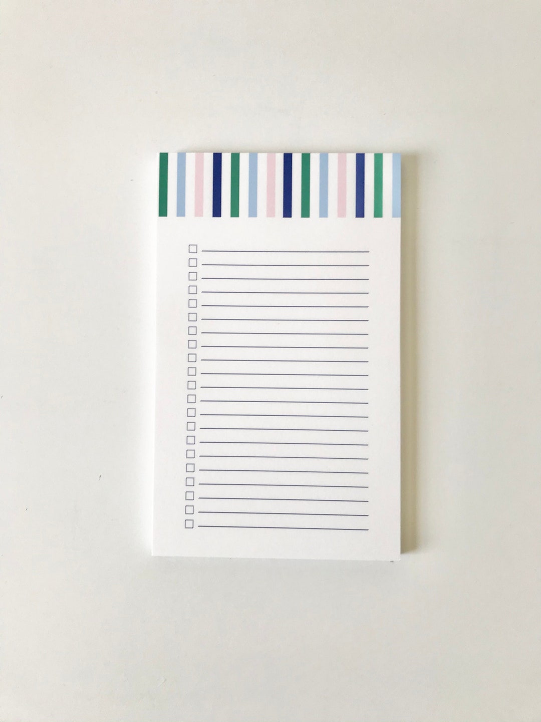 To Do List Notepad | Striped Notepad | Preppy Pads | Family Notepad ...