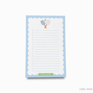 Personalized Pickleball Notepad Pickleball Lover Notepad Set Sport Gift ...
