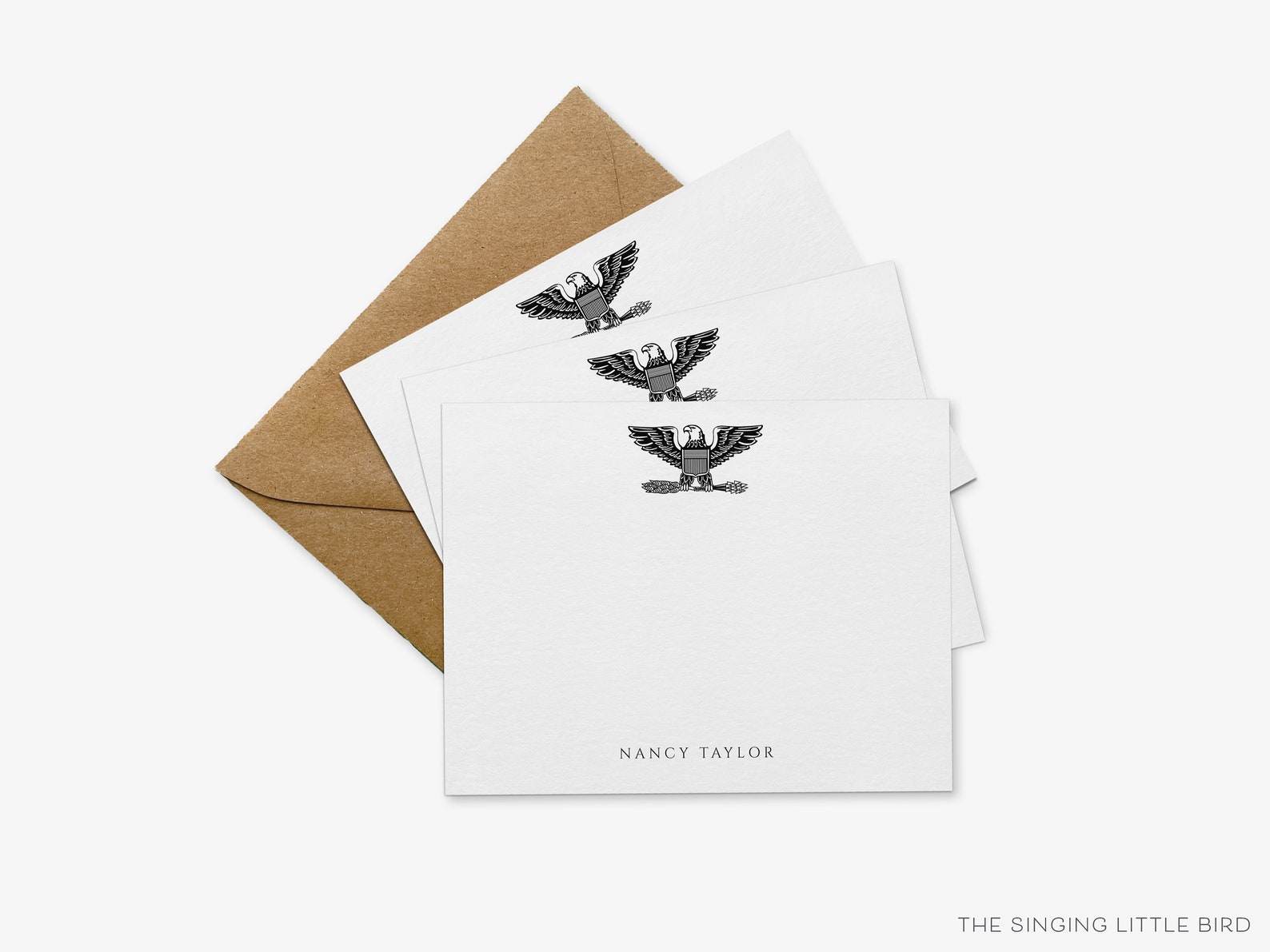 Captain Colonel Personalized Note Card Set | Captain Note Cards ...