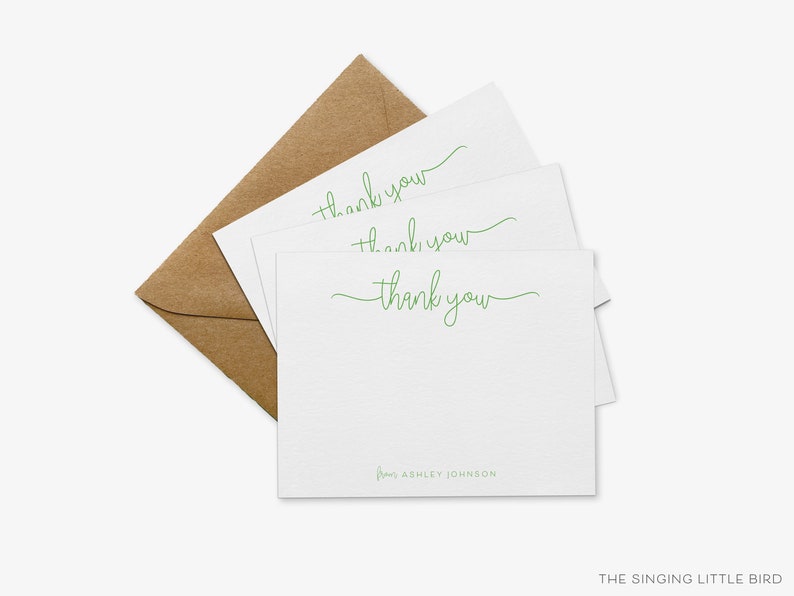 Personalized Thank You Notecards | Custom Stationery Gift Set - Etsy