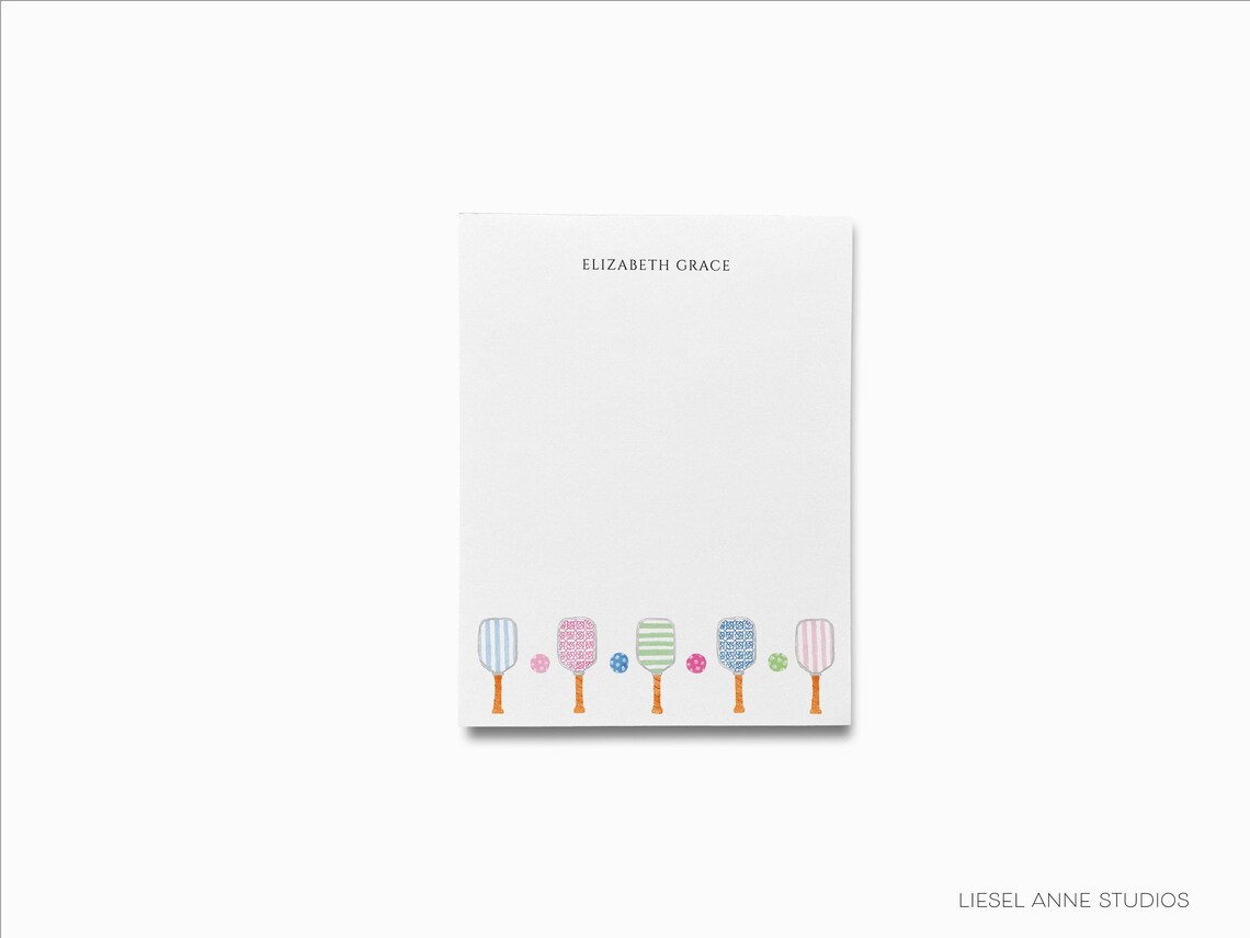 Personalized Pickleball Notepad | Pickleball Lover Notepad Set | Sport ...