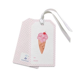 Ice Cream Gift Tags Set [sets of 8] | Ice Cream Gift Tag | Summer ...