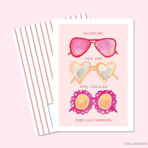 Personalized Kids Valentine Cards for School | Valentine's Day Cards ...